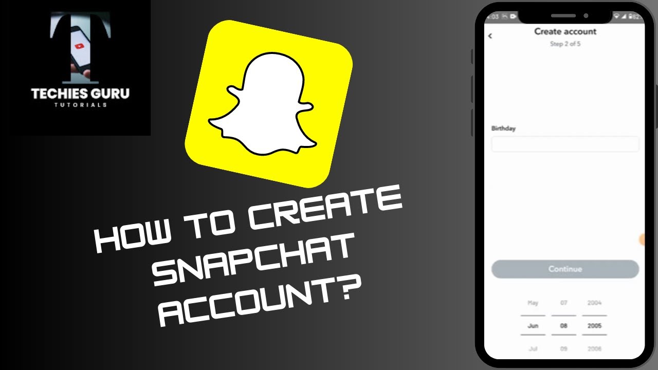 How to Create Snapchat Account? - YouTube