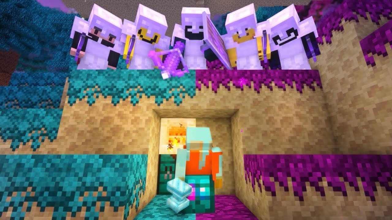 Minecraft Speedrunner VS 5 Hunters END EDITION (REUPLOAD) - YouTube