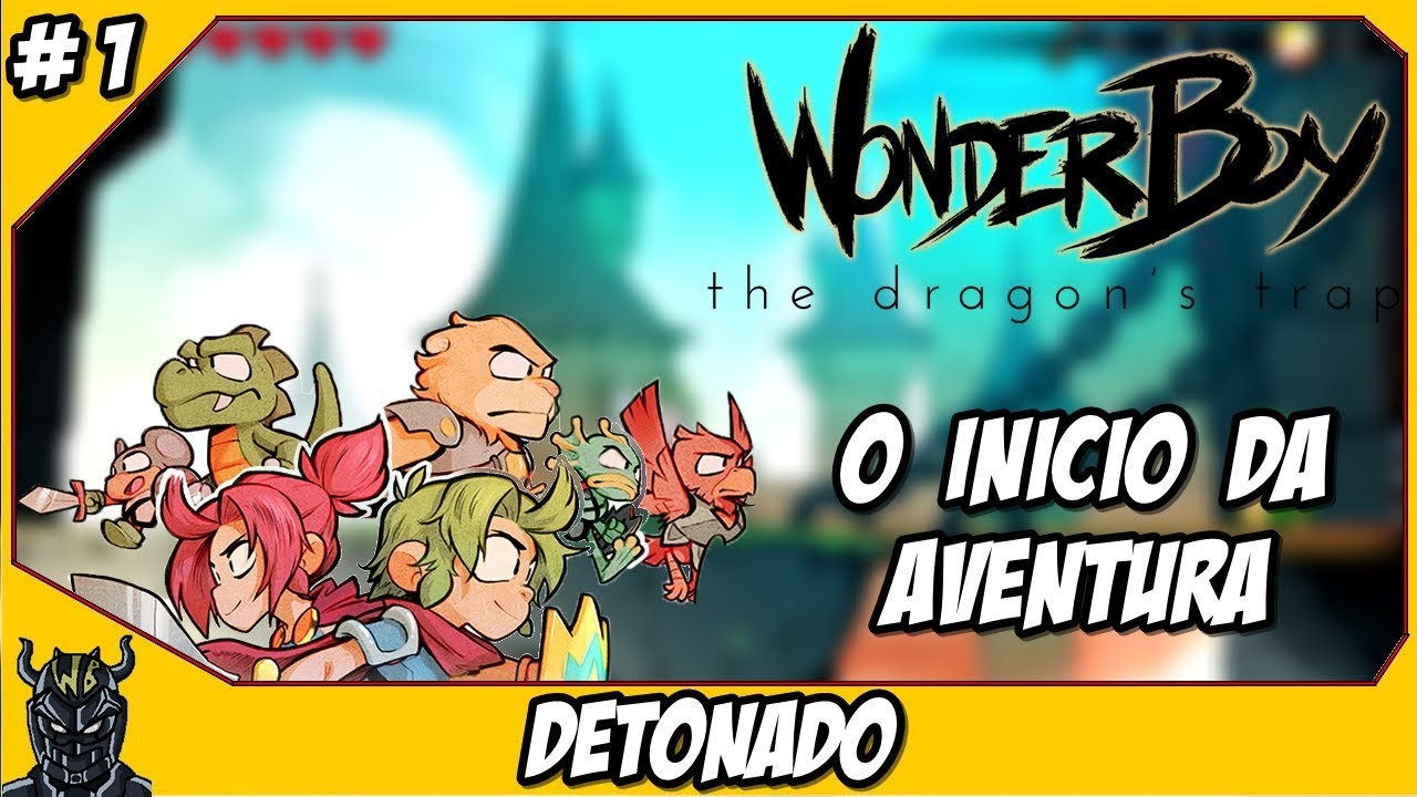 Wonder Boy The Dragon´s Trap - (PC) - Parte #1 - O Inicio da Aventura ...
