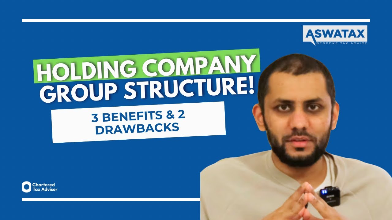 HOLDING COMPANY GROUP STRUCTURE! 3 benefits (and 2 drawbacks) - YouTube