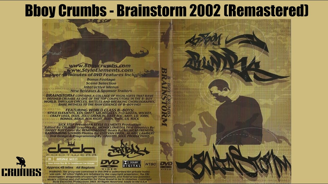 Brainstorm 2002 (Remastered) Breaking Solo Video | Bboy Crumbs - YouTube