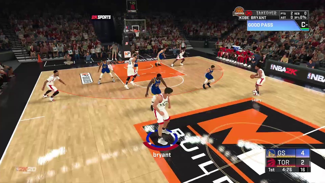 NBA 2k 20 demo playing for the first time - YouTube