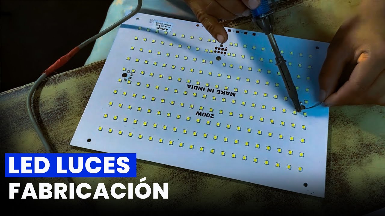 El proceso de fabricación de la luz LED | Fabricación de Luz LED ...
