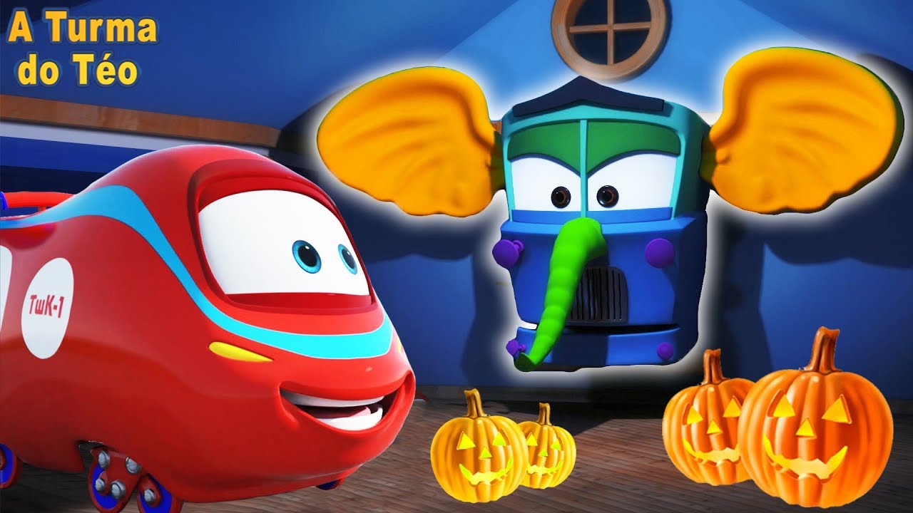 🚉A Turma do Téo em: Quem tem medo? | Desenho animado para crianças ...