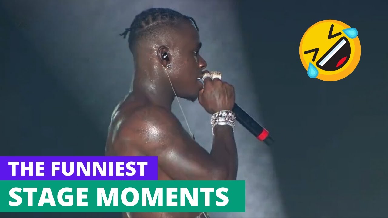 The Funniest Moments at Celebrity Concerts: A Compilation - YouTube