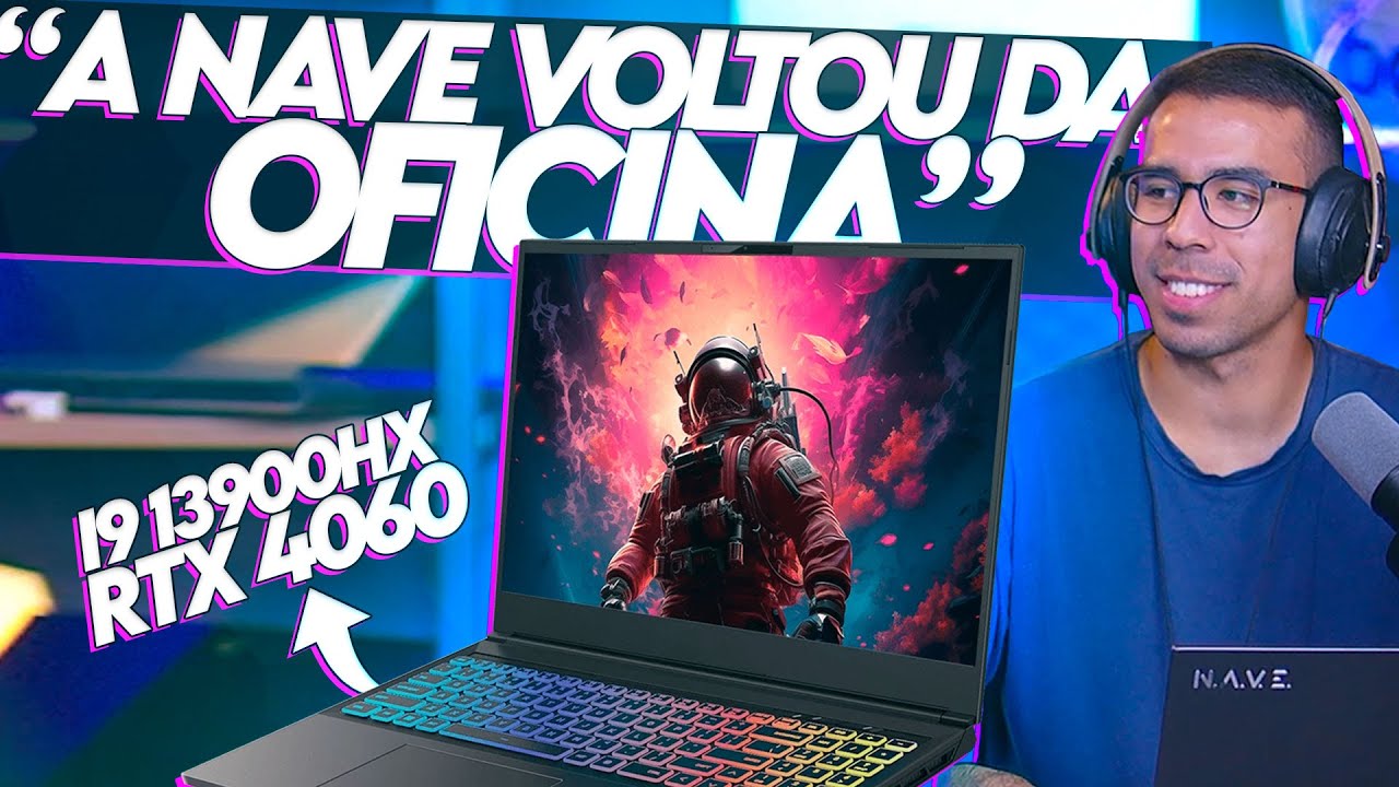 Um notebook da N.A.V.E após a garantia! - Supernova 2023 com i9 13900HX ...