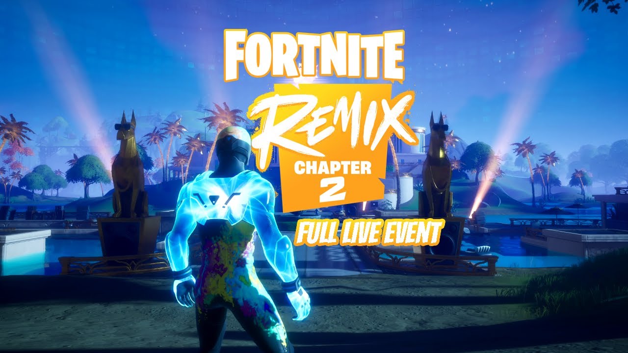 FORTNITE CHAPTER 2 REMIX LIVE EVENT (NO COMMENTARY) 4K60FPS - YouTube