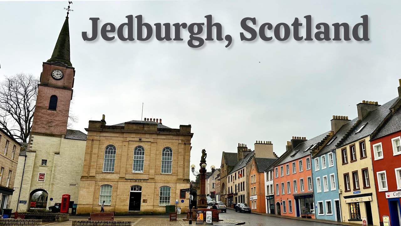 Experience the Beauty of Jedburgh, Scotland | 4K Walk - YouTube