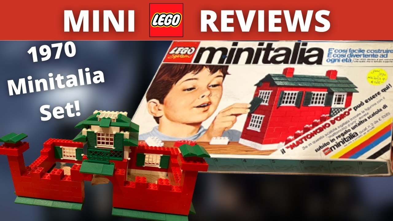LEGO 1970s Minitalia #4: Mini Review! - YouTube