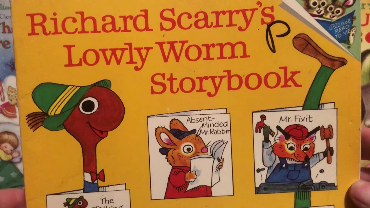 Richard Scarry’s Lowly Worm Storybook (1989 Reprint) - YouTube