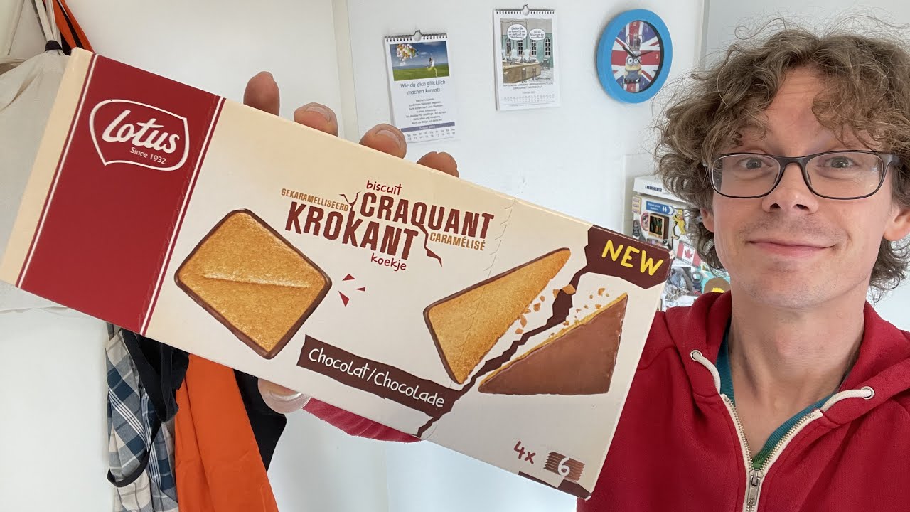 Lotus Biscoff Krokant: Neue Knusper-Kekse mit Schokolade aus Luxemburg ...