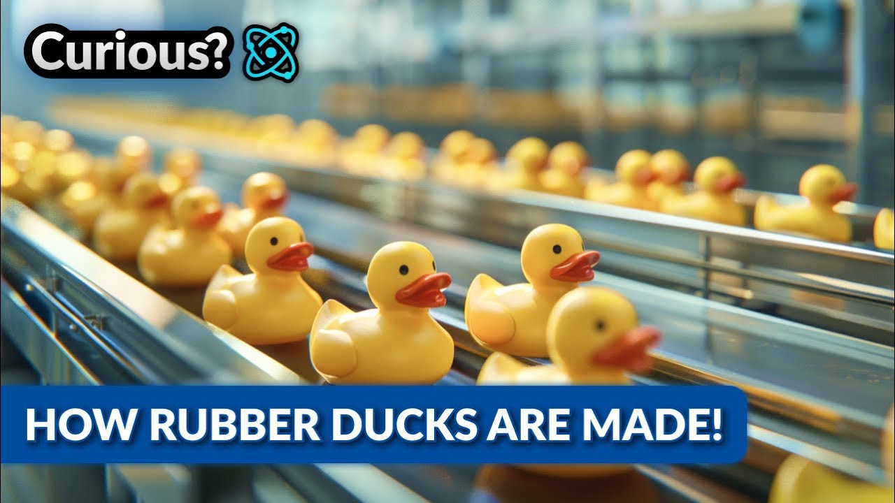 Ever Wondered How Rubber Ducks Are Produced? | Home Factory - YouTube
