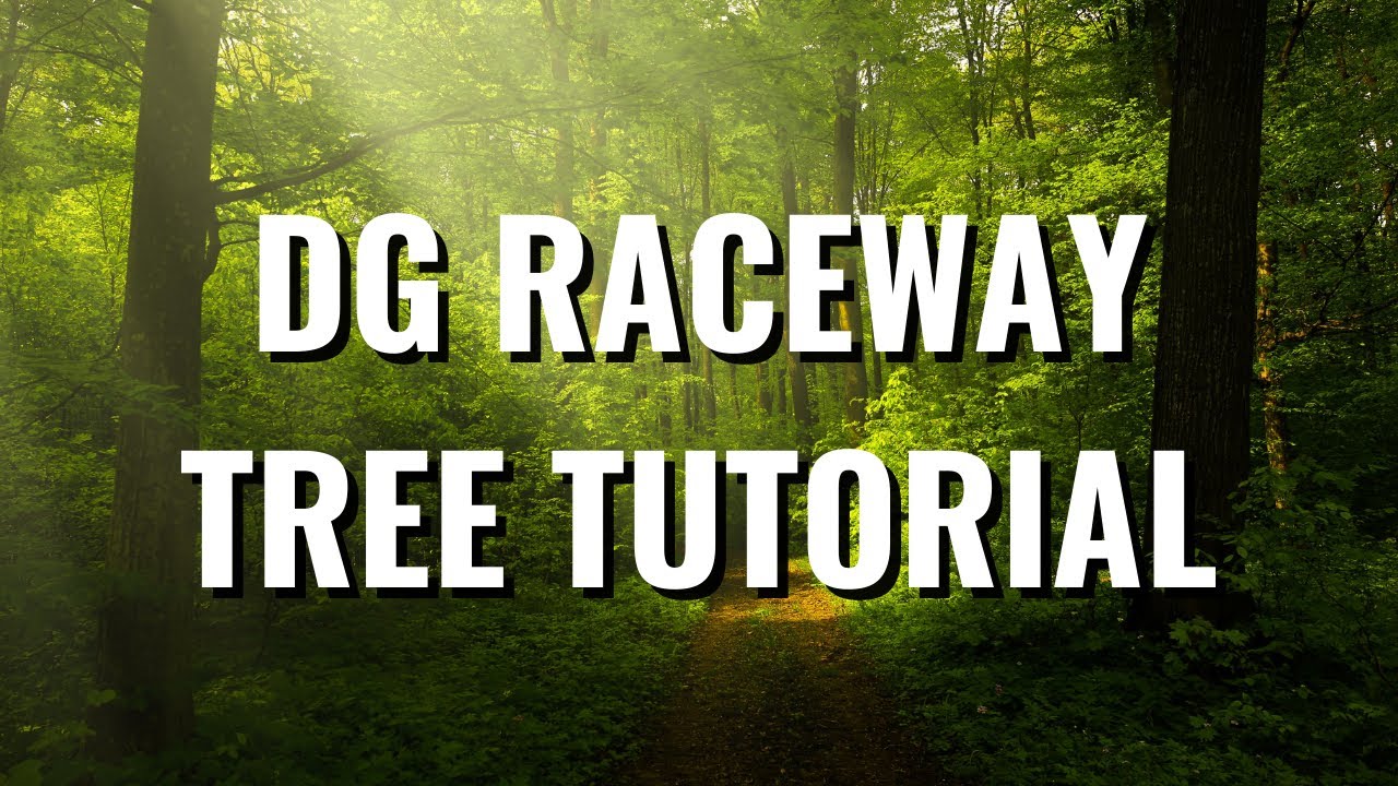 DG Raceway Tree Tutorial - YouTube