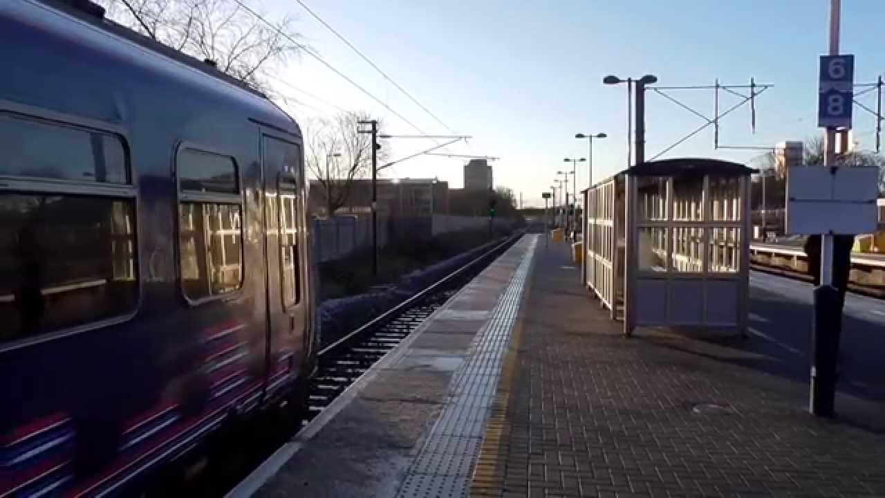 Great Northern Class 321 Departing Stevenage (19/1/15) - YouTube