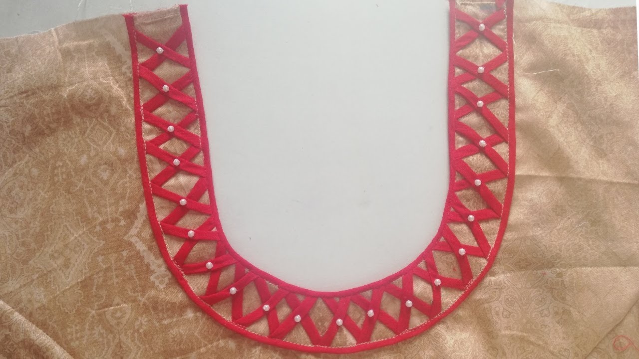 Creative and very latest neck design - YouTube