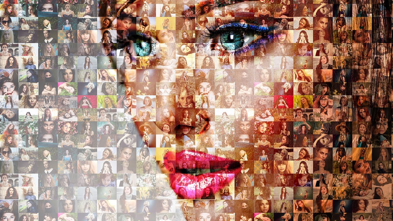 Photoshop Tutorial How To Create Stunning Photo Mosaic Portraits Photoshop Tutorial How To Create Stunning Photo Mosaic Portraits