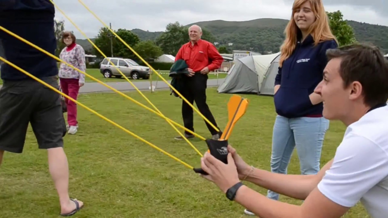 Nerf + Catapult - YouTube