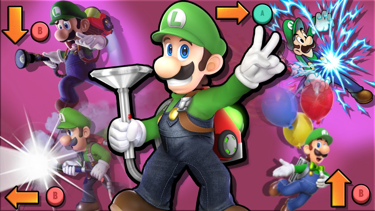 What if Luigi Had an Updated Move-Set in Smash Ultimate?! - YouTube