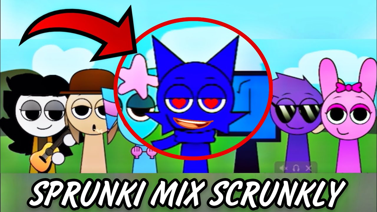 SPRUNKI Scrunkly Incredibox - SECRET Characters MIX MUSIC - YouTube