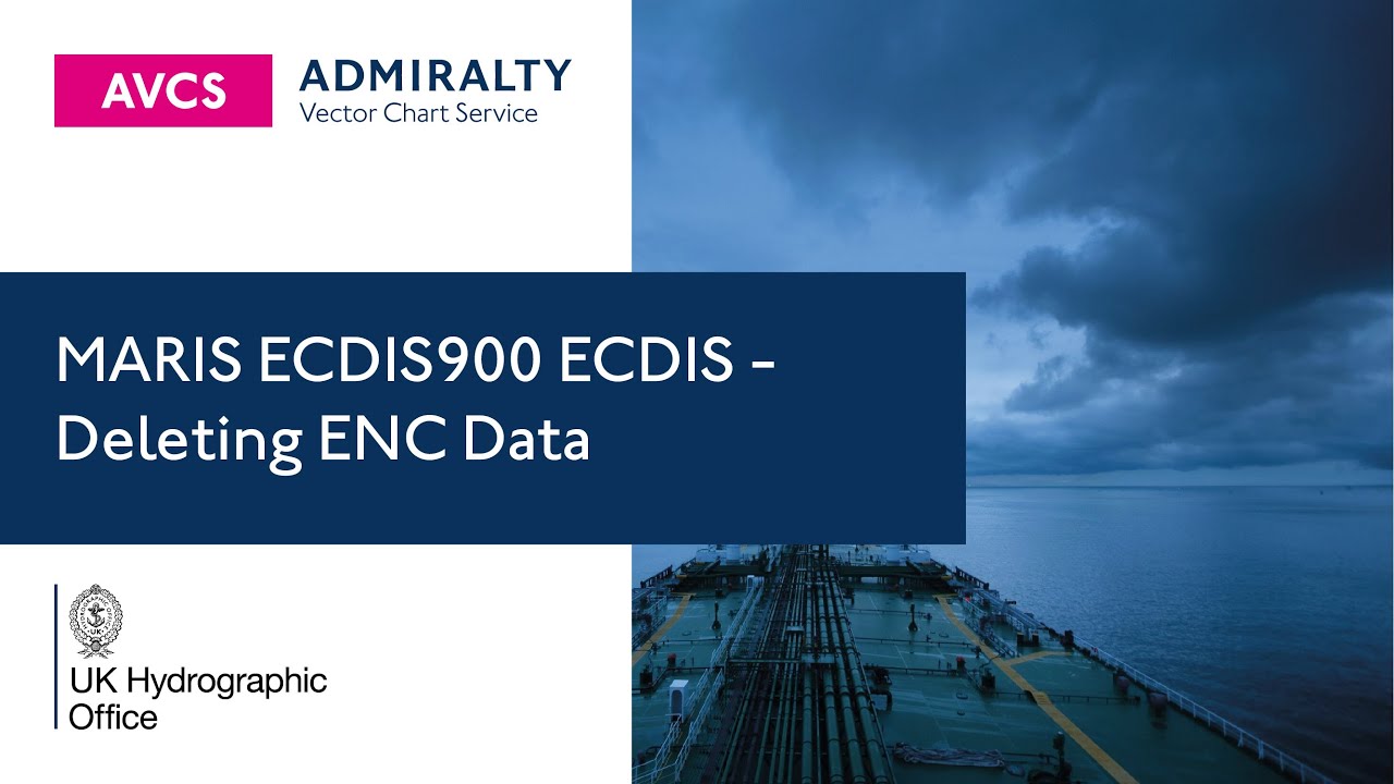 MARIS ECDIS900 ECDIS - Deleting ENC Data - YouTube