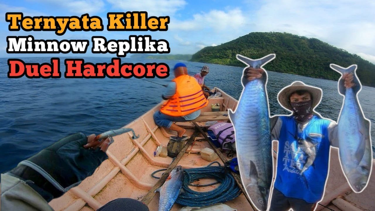 KILLER‼️Mancing Trolling Tes Umpan Minnow Replika Duel ft Joran Lycan ...