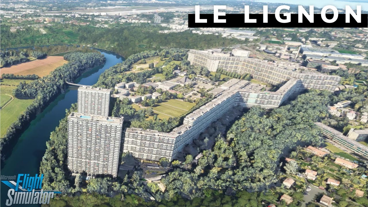 #FS2020 - Le Lignon (Geneva - Switzerland) #mods - YouTube