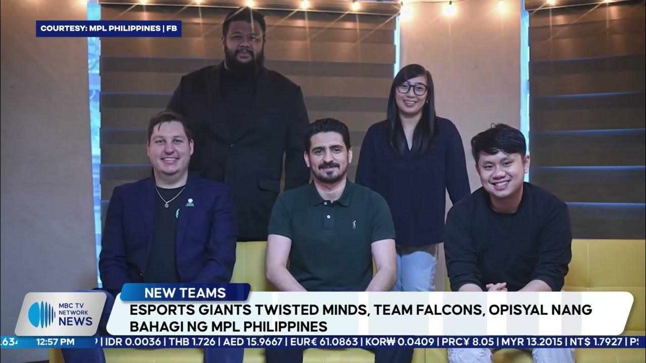ESports giants Twisted Minds, Team Falcons, opisyal nang bahagi ng MPL Philippines - YouTube