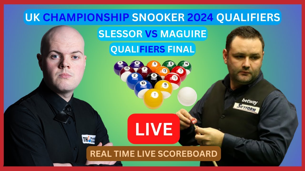 Elliot Slessor Vs Stephen Maguire LIVE Score UPDATE 2024 UK ...