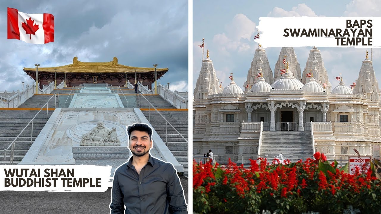 Unique Experience at a Buddhist & Hindu Temple in Canada 🇨🇦 || Vishnu ...