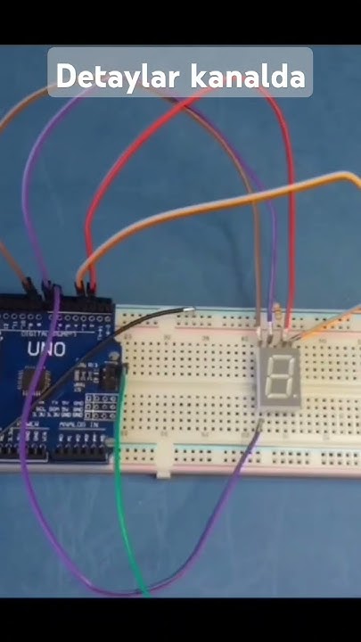 Arduino display application #arduino #kodlama #arduinoproject #robotik #elektronik #project #diy ...