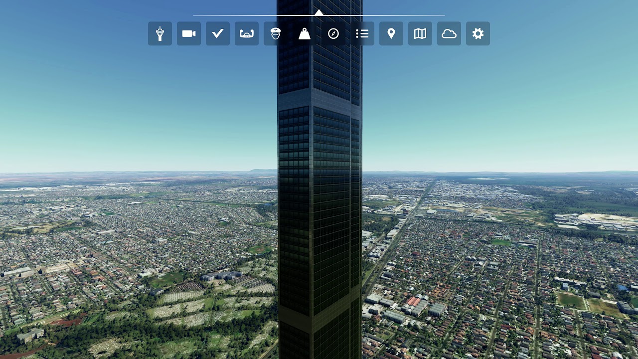 Microsoft Flight Simulator 2020 Glitch Giant Tower in Australia - YouTube