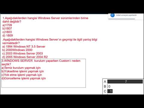 Sunucu İşletim Sistemleri 7 Hafta - YouTube