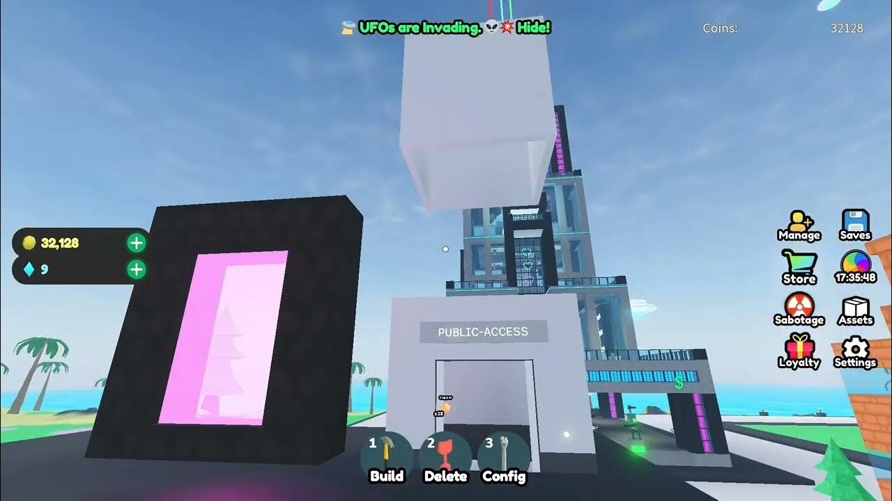 Roblox - Build Defense (how to use Elevator) - YouTube