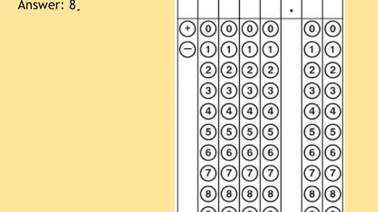 Answering Grid Questions for Middle School STAAR - YouTube
