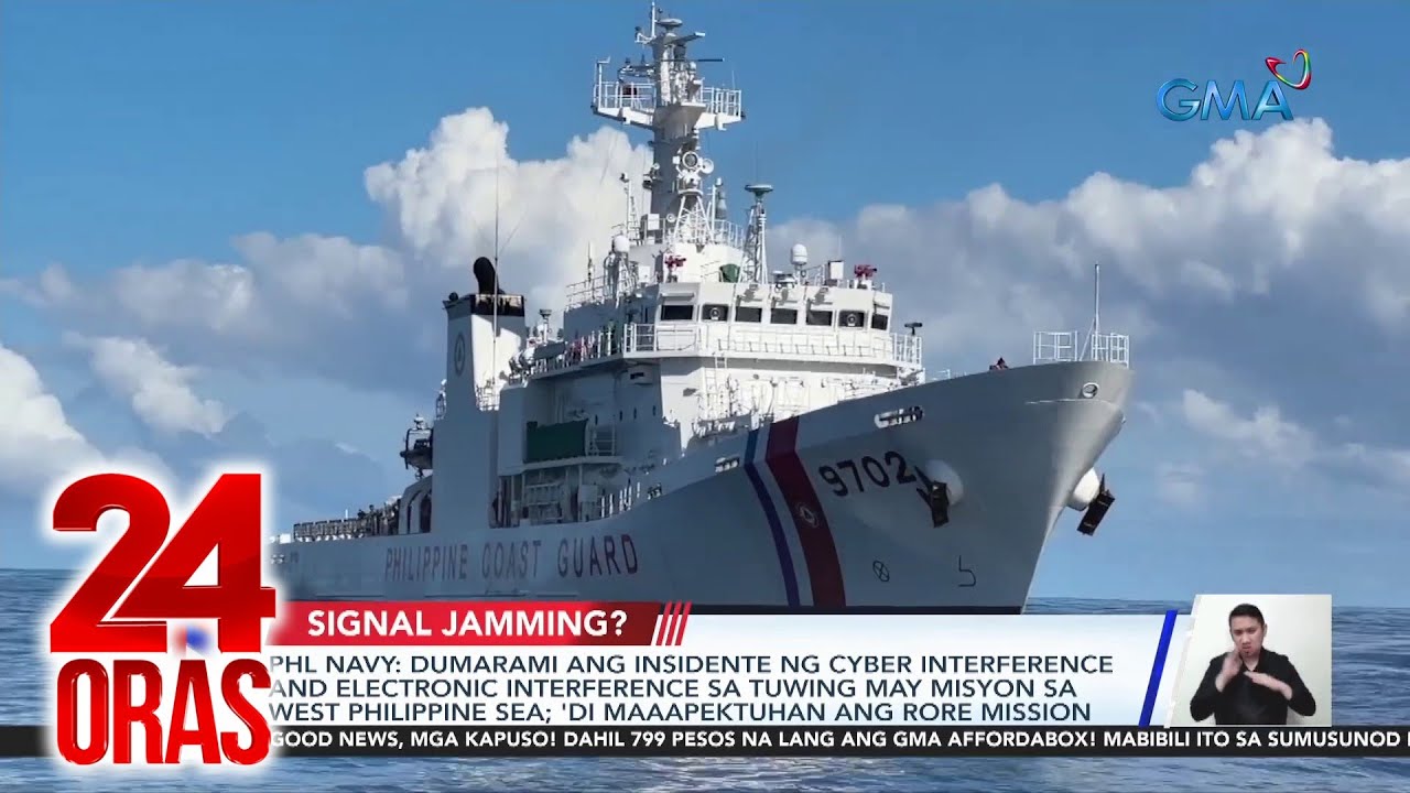 PHL Navy: Dumarami ang insidente ng cyber interference and electronic interference sa... | 24 ...