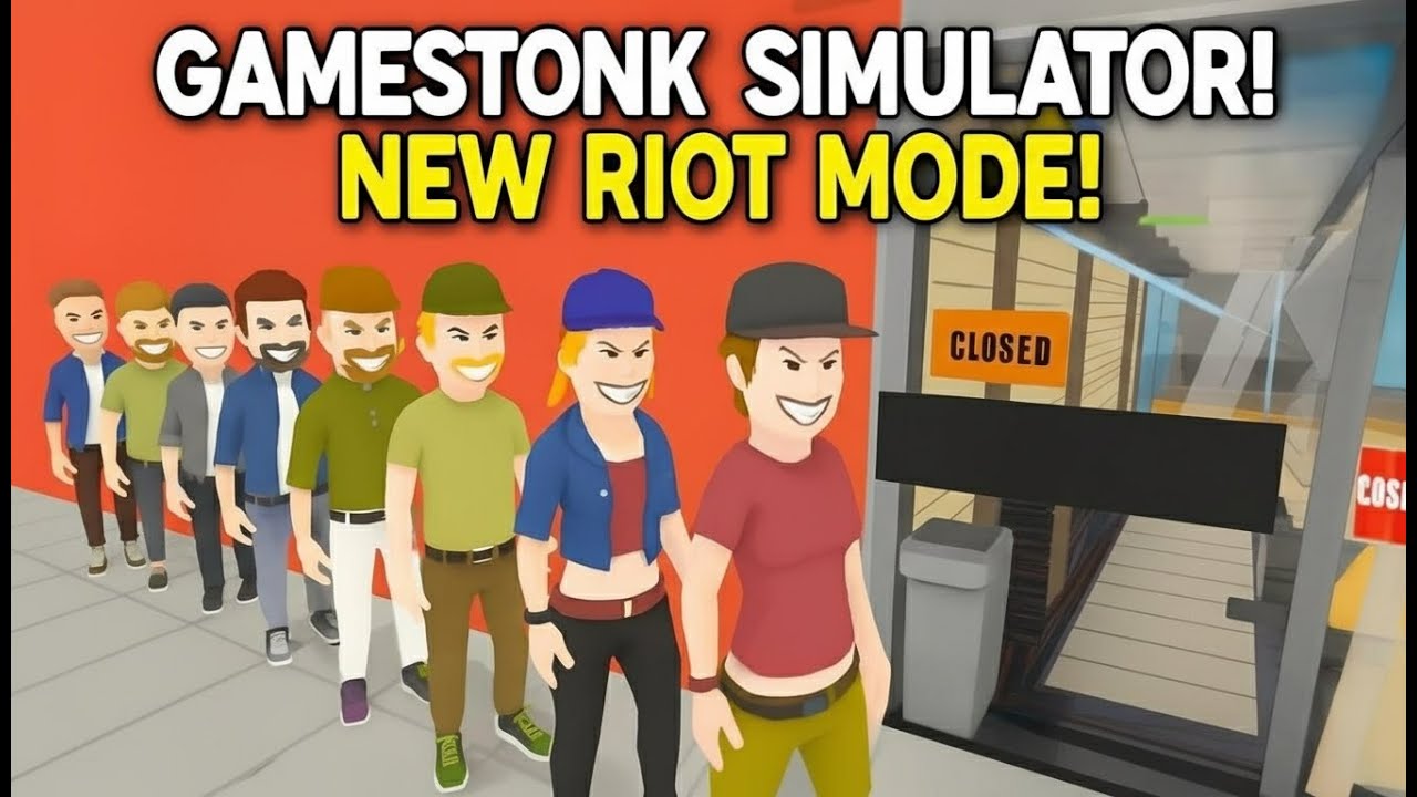 RIOT MODE Chaos! 🤯 Gamestonk Simulator DEMO Gets Even Wilder w/ New ...