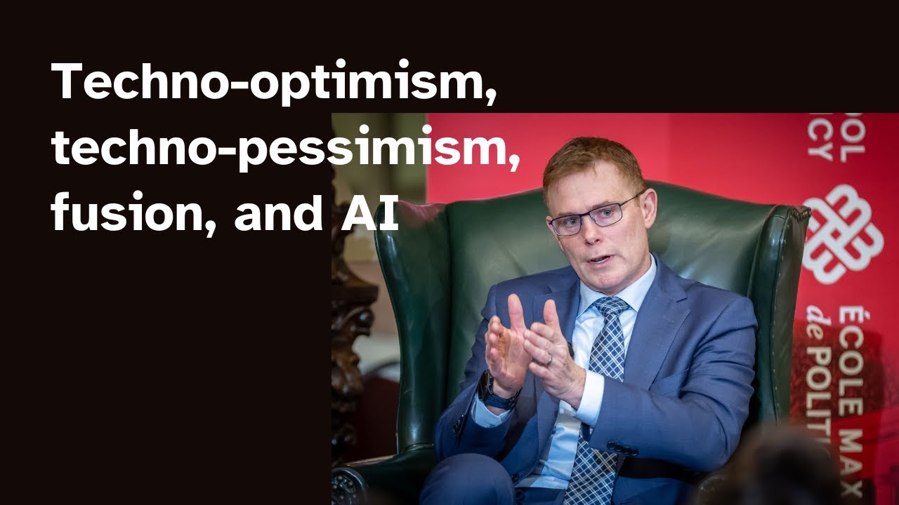 Techno-optimism, techno-pessimism, fusion, and AI ☀️ - YouTube