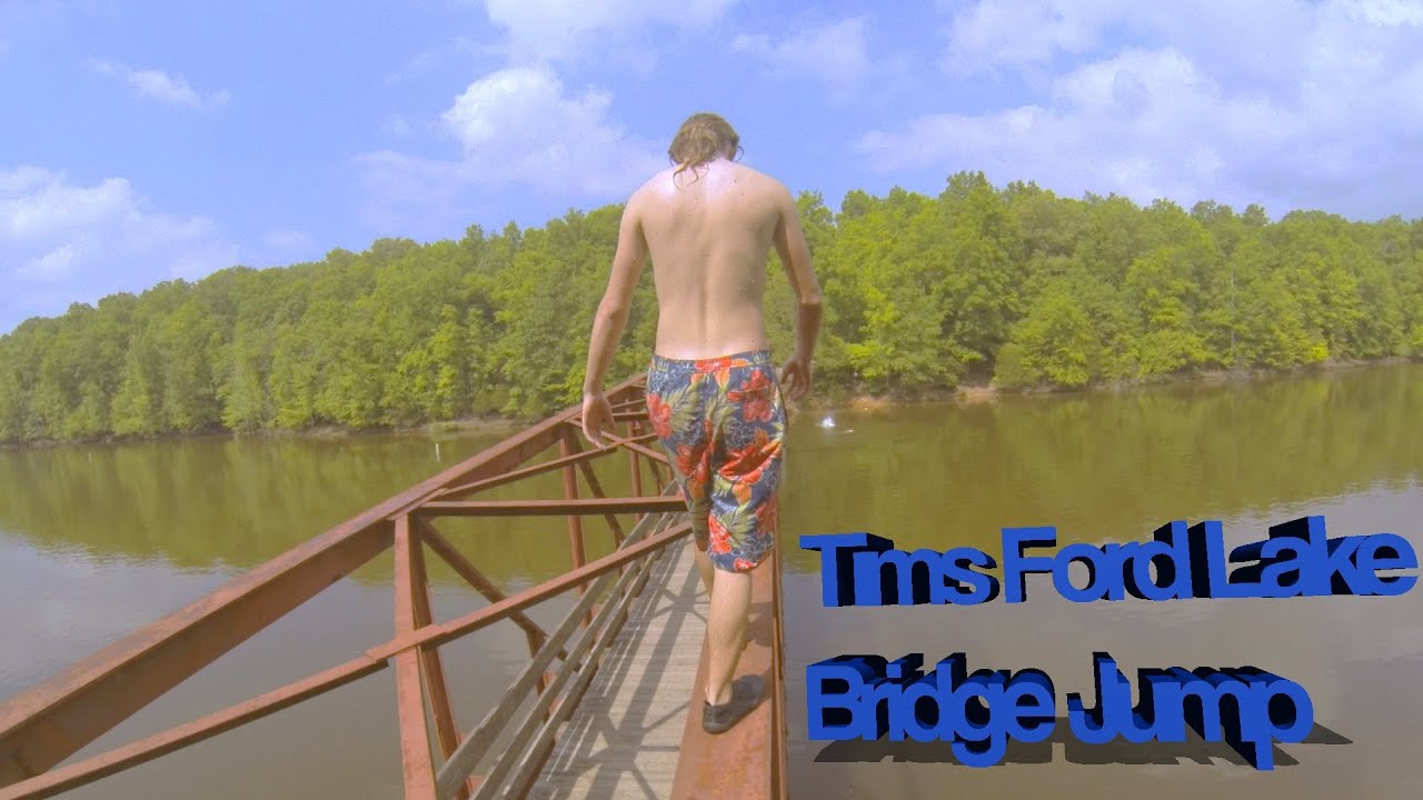 Tims Ford Lake Bridge Jumping | 2013 - YouTube