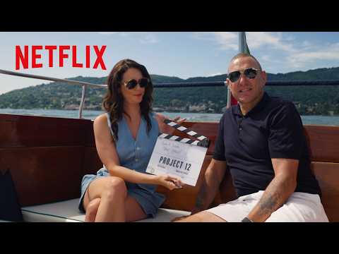 Kaya Scodelario & Vinnie Jones Take a Boat Tour in Italy | Netflix