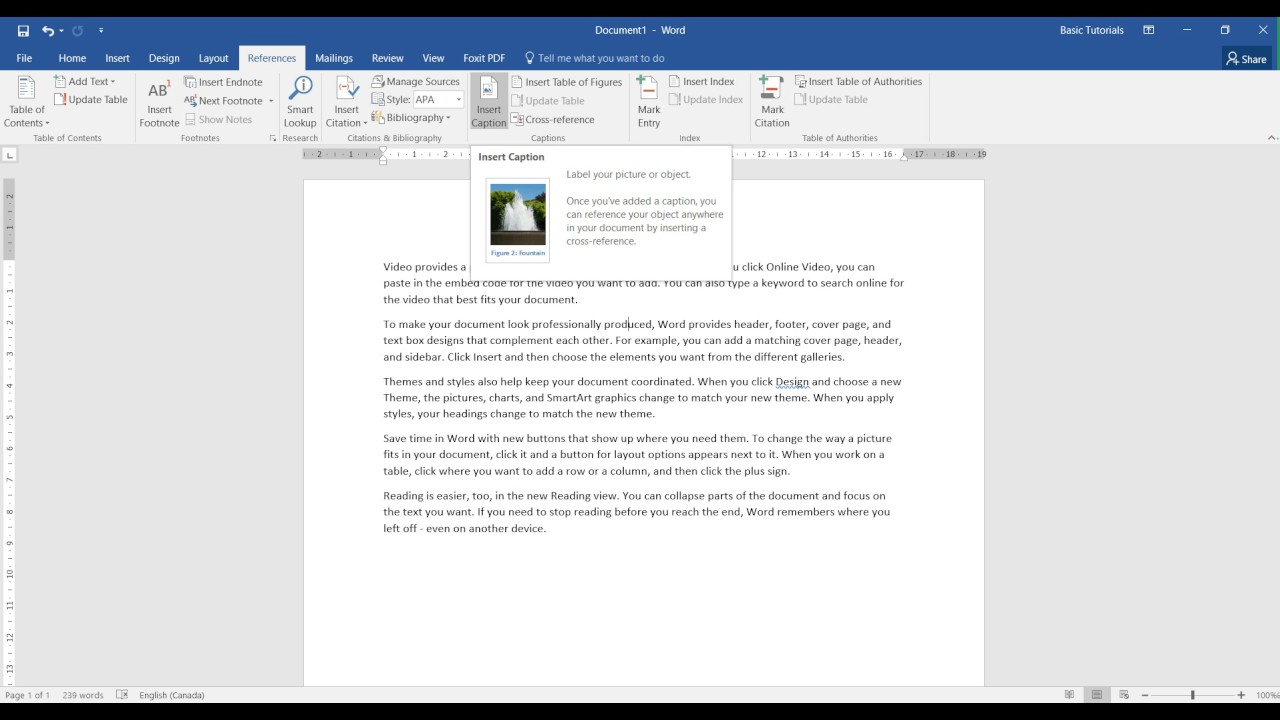 Basics of Microsoft Word 2016 - YouTube