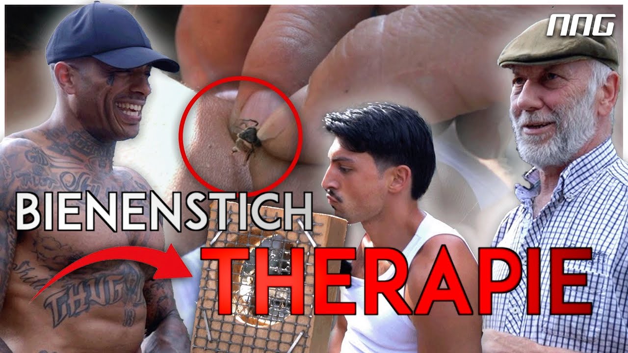 BORAN & AARON LASSEN SICH STECHEN!! | APITHERAPIE mit IMKERMEISTER ...
