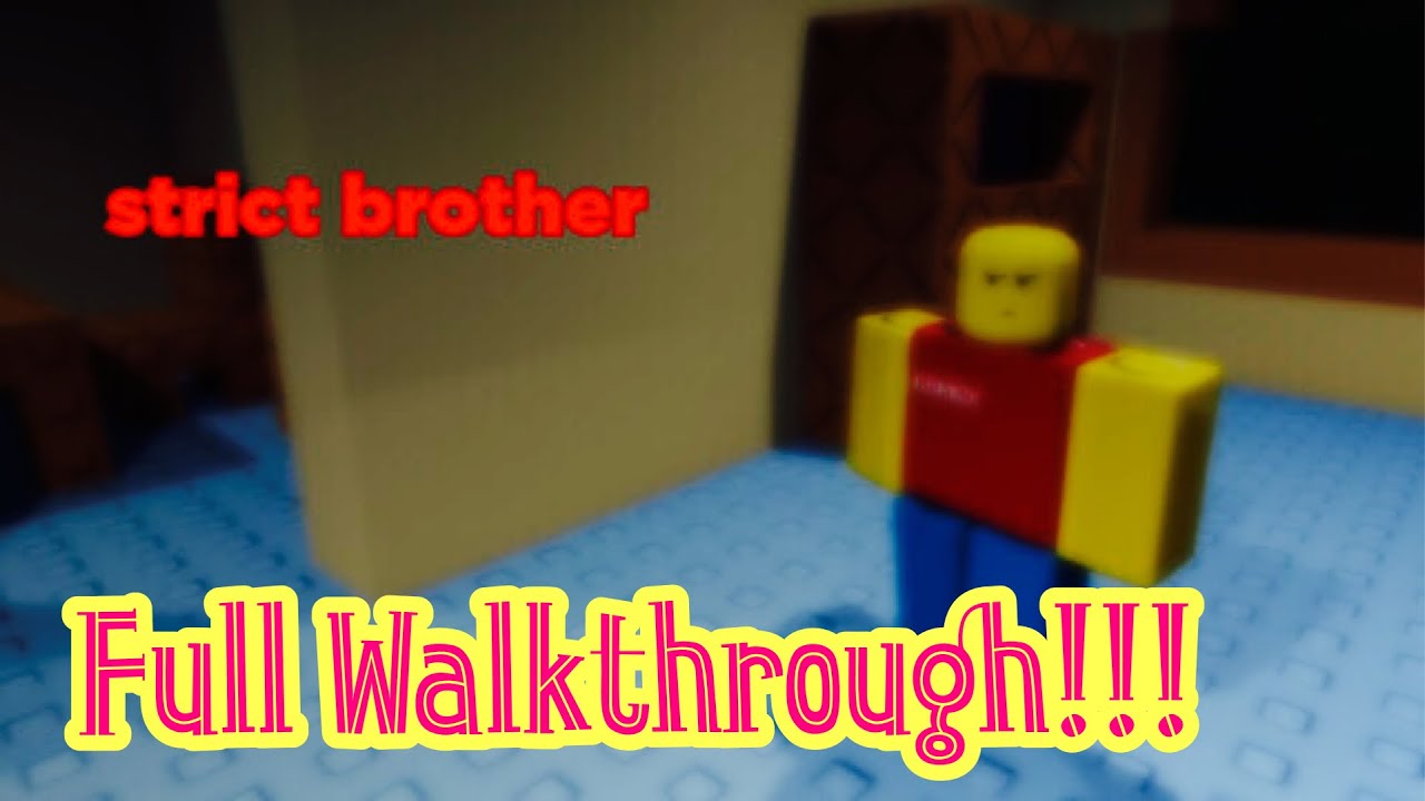 Weird strict brother 👦 | Roblox 2/10 - YouTube