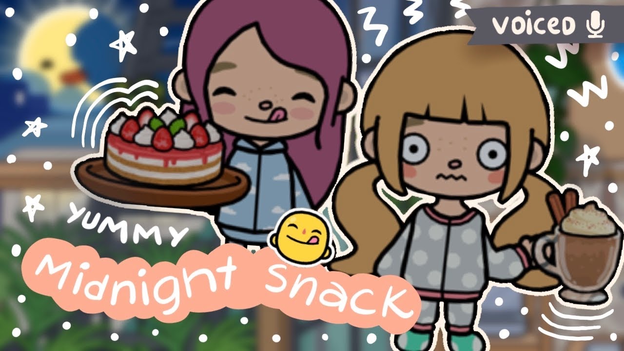 Midnight Snack Attack: TOCA BOCA Story 💤 Gone wrong *WITH VOICE* - YouTube