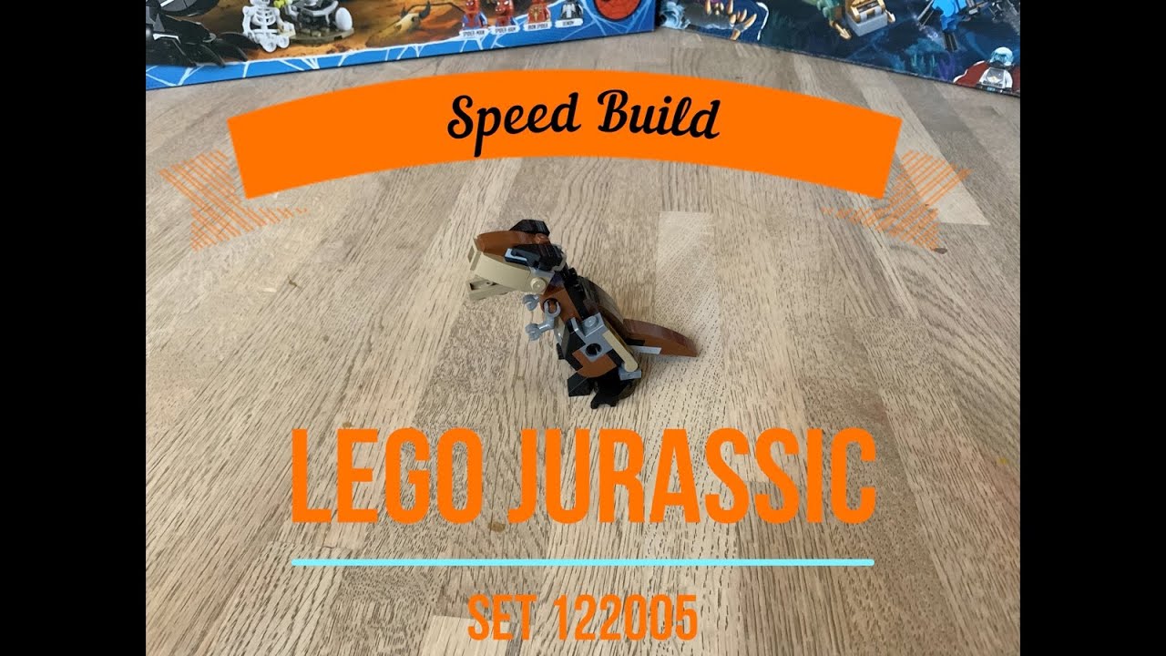 Lego Jurassic World - 122005 - Polybag - T-Rex - Speed Build - Review ...