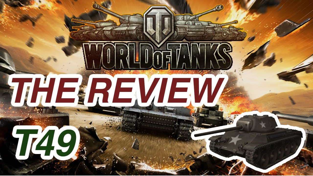 World of Tanks: T49 - Tier 5 American Tank Destroyer - Review - YouTube