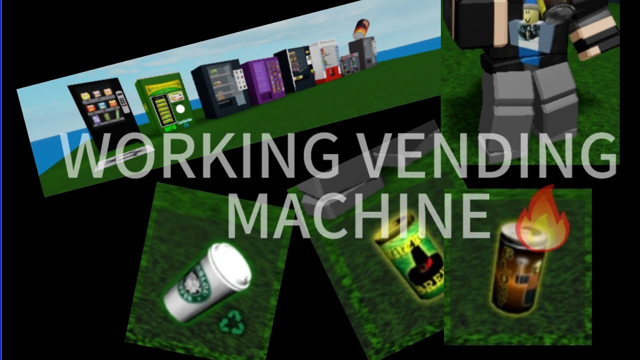 Working Vending Machine in Roblox !!11!!!!!1!1!1!1! - YouTube