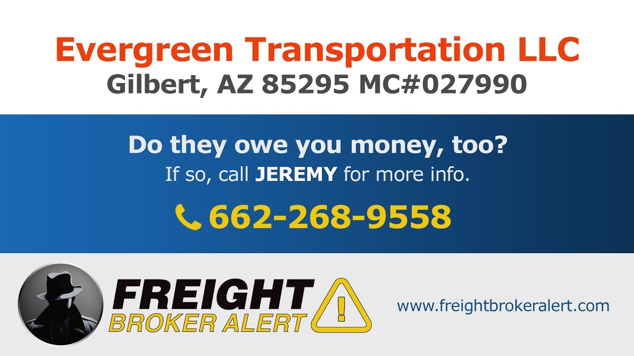 Evergreen Transportation LLC - YouTube