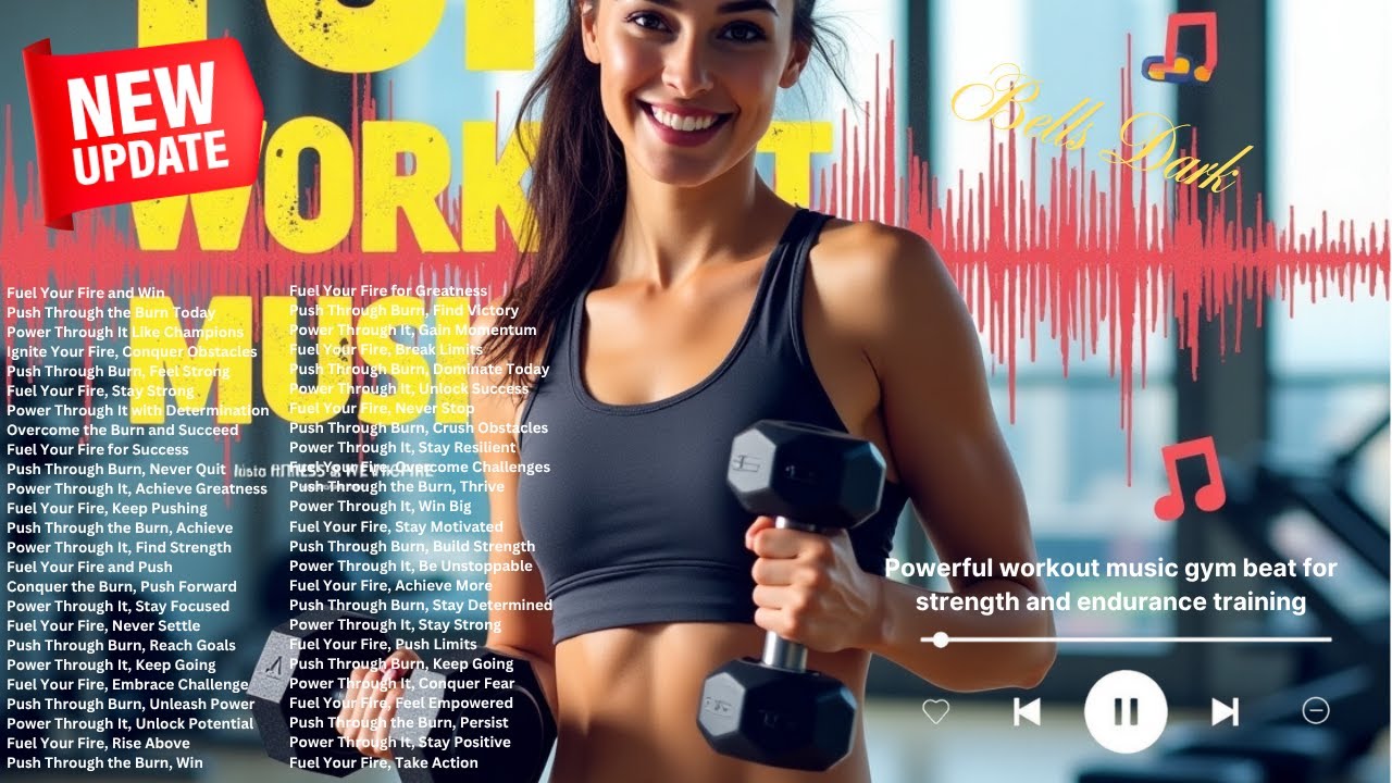 Top workout music gym best tracks to fuel your fitness - YouTube