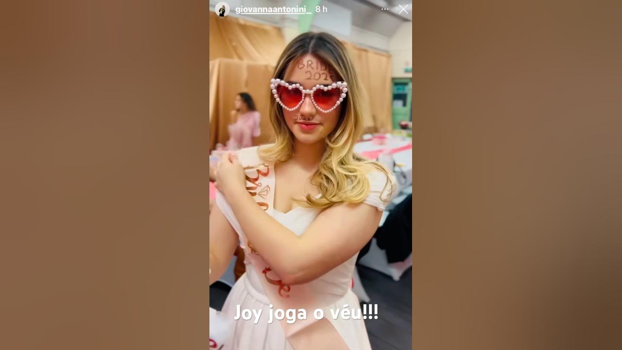 Joy joga o véu 💞 - YouTube