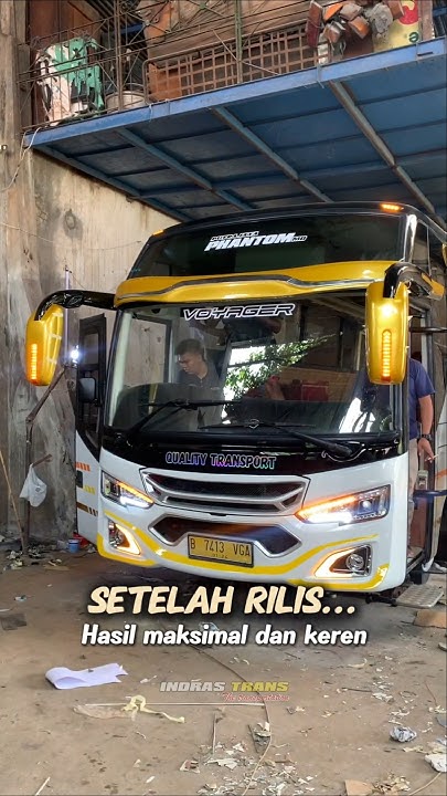 BUS MEDIUM BODY UNIK‼️ Hasilnya bikin ngiler!! Setelah di rombak🤭 #busmedium #shortyt #busmania ...